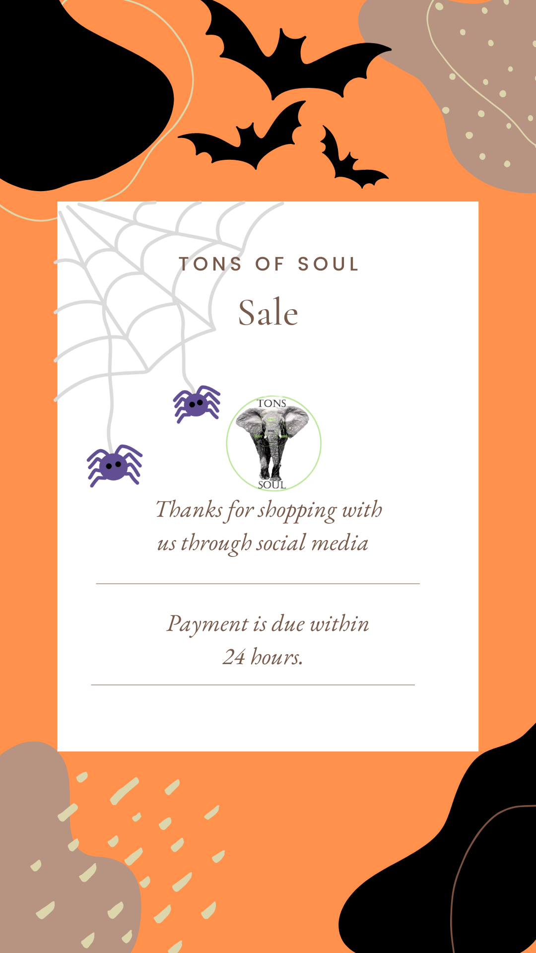 Hiyer invoice – Tons of Soul