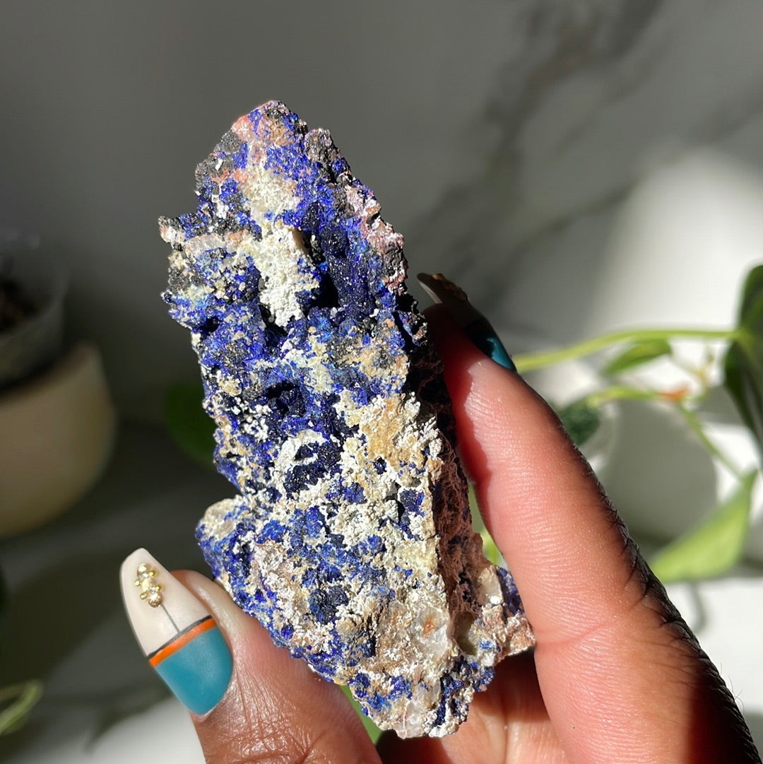 Azurite - Moroccan Specimen | Azurite Crystal | Tons of Soul